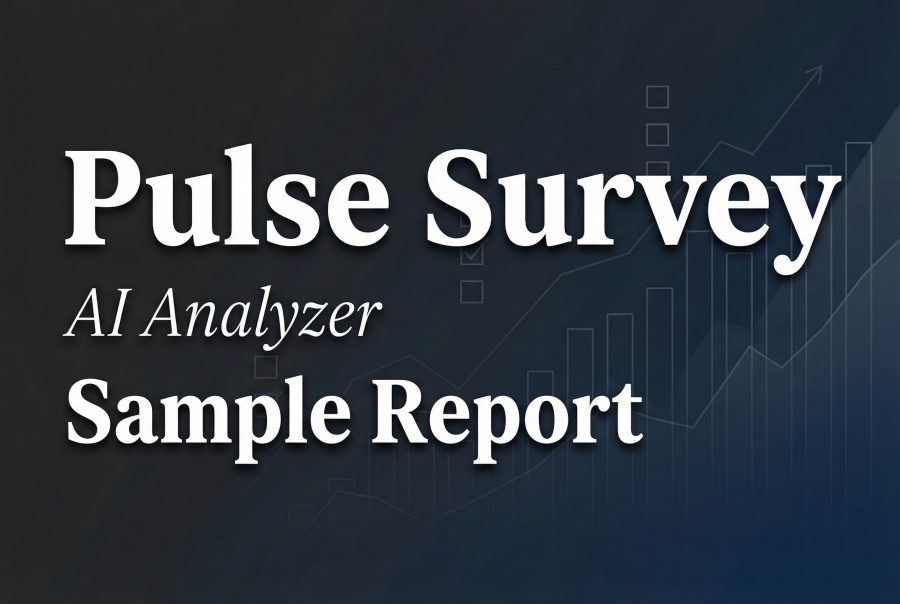 AI Pulse Survey Analyzer: Sample Report from a CSV - Wiro AI - Blog